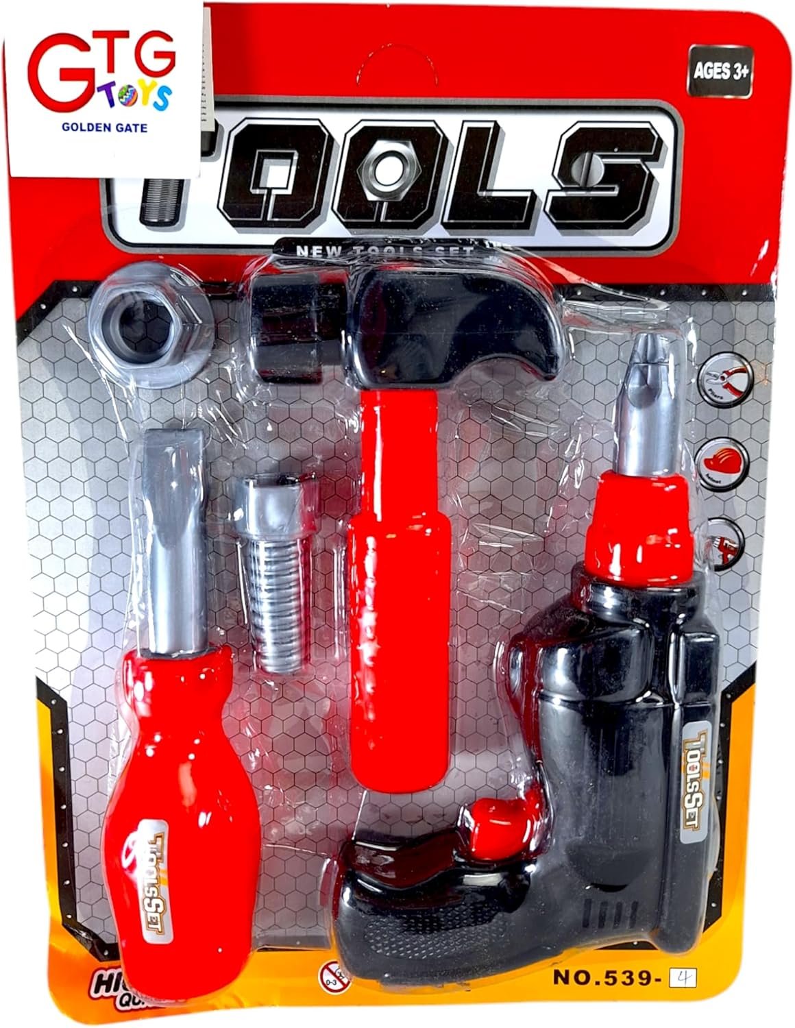 عرض لفترة محدودة علي - GTG Toys Carpenter Play Set with Tools من GTG TOYS